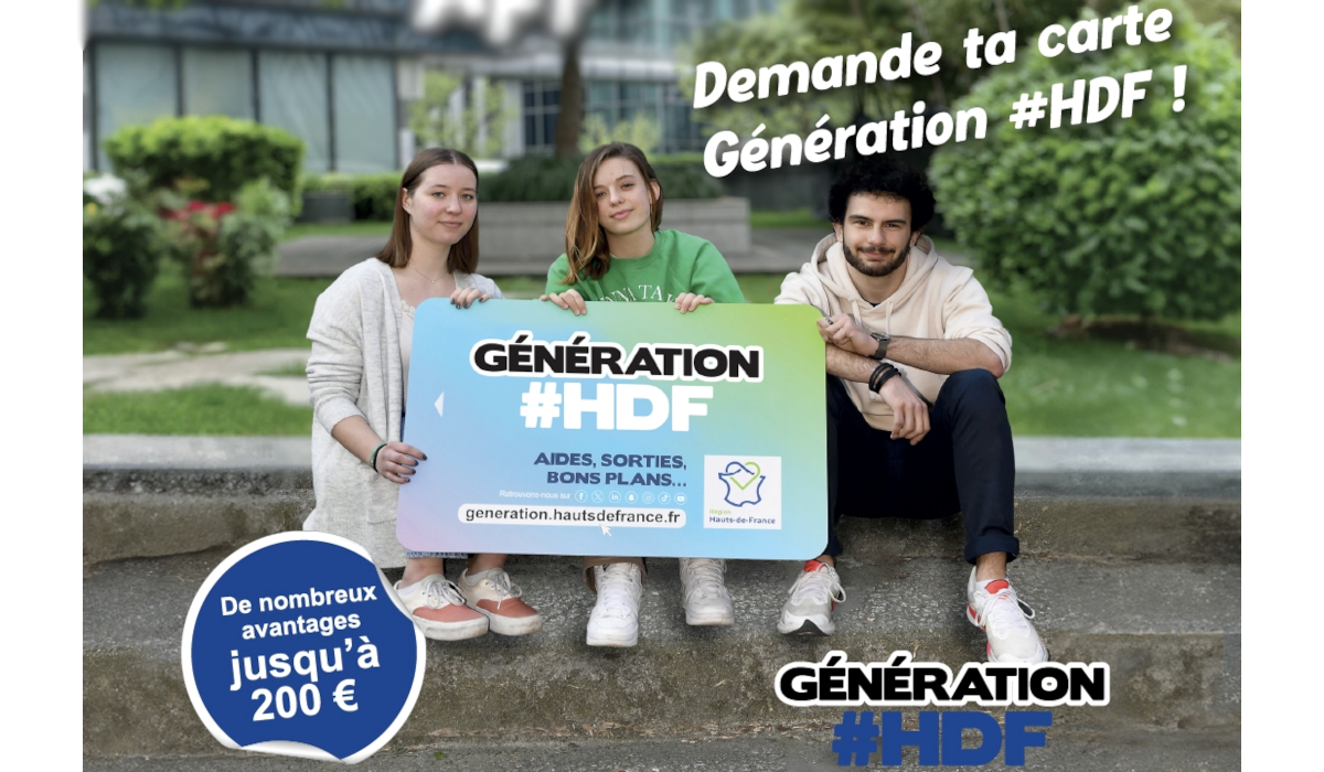 Demande de carte HDF en ligne - Génération #HDF