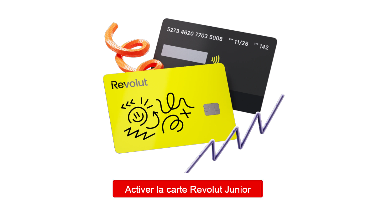 Comment activer la carte Revolut Junior ? - Compte Revolut
