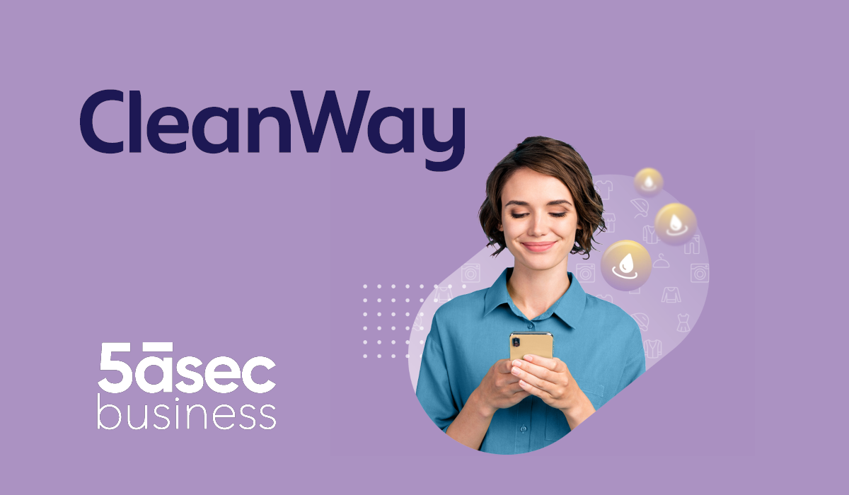 Activer la carte CleanWay : Accéder au réseau pressing 5 à sec