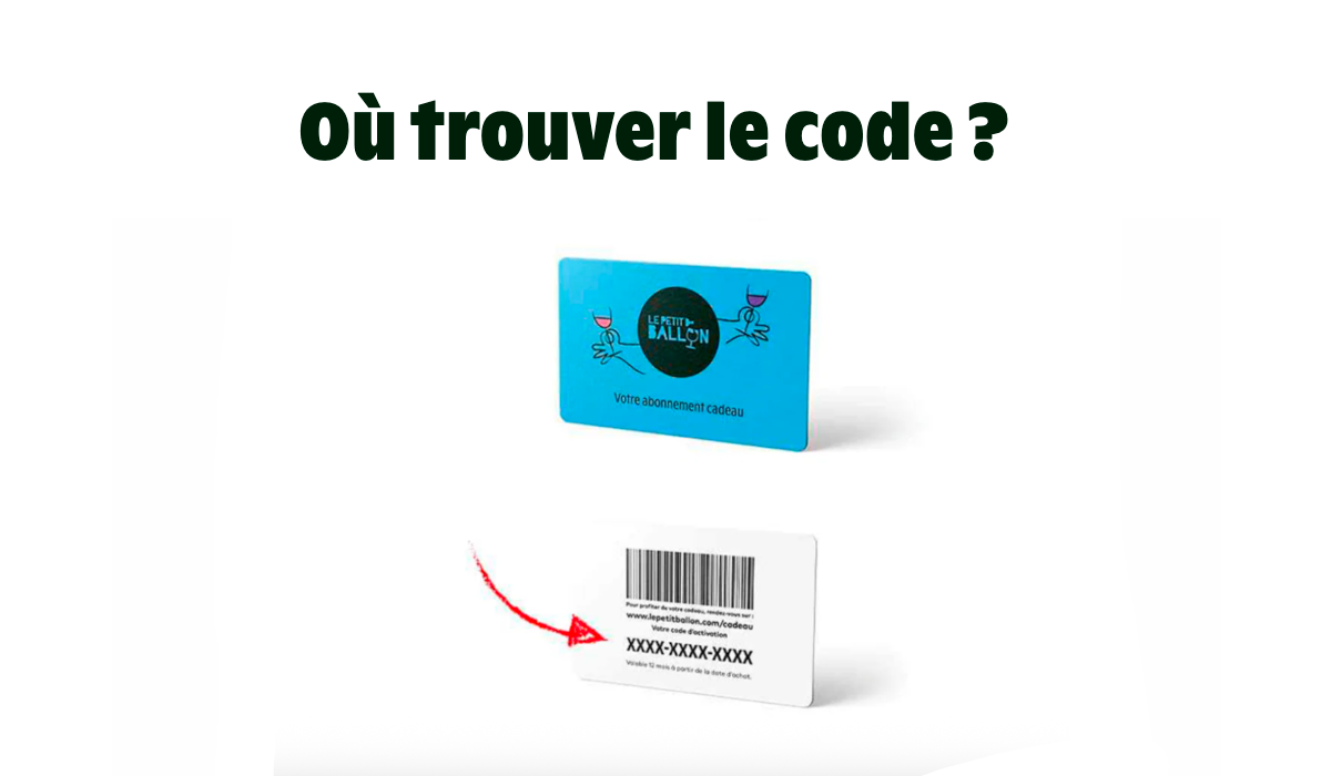 Activer la carte cadeau Le Petit Ballon en toute simplicité